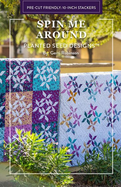 Gerri Robinson Spin Me Around Quilt Pattern | Riley Blake Designs