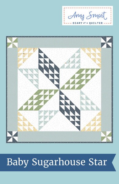 Amy Smart Baby Sugarhouse Star Quilt Pattern | Riley Blake Designs