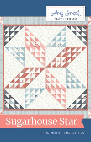 Amy Smart Sugarhouse Star Quilt Pattern | Riley Blake Designs