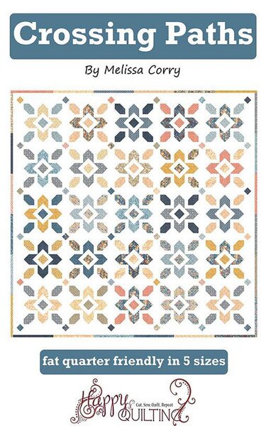 Melissa Corry Crossing Paths Quilt Pattern | Riley Blake Designs