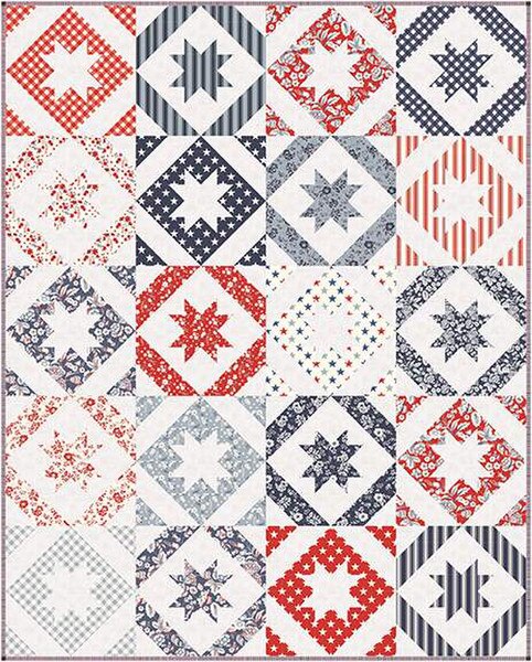 Melissa Corry How They Shine Quilt Pattern | Riley Blake Designs