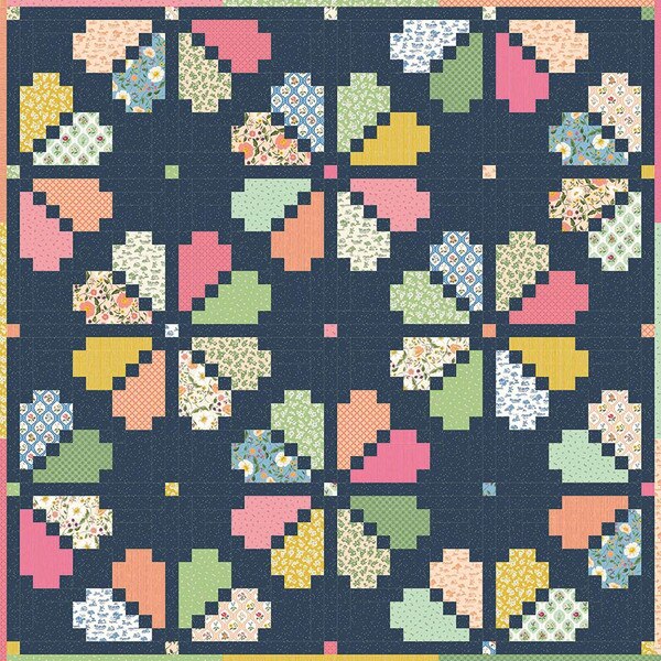 Melissa Corry Petal Pop Quilt Pattern | Riley Blake Designs