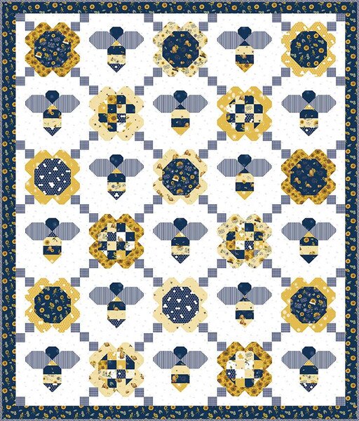 Beverly McCullough Daisy a Day Quilt Pattern | Riley Blake Designs