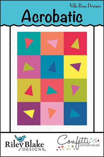 Villa Rosa Designs Acrobatic Quilt Pattern | Riley Blake Designs