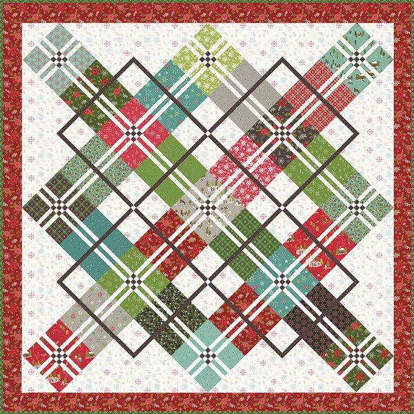 Heather Peterson Gone Plaid Quilt Pattern | Riley Blake Designs