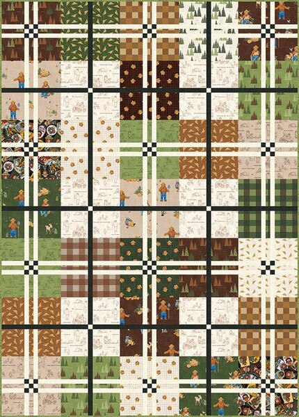Heather Peterson Gone Plaid Quilt Pattern | Riley Blake Designs