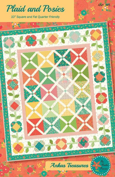 Heather Peterson Plaid and Posies Quilt Pattern | Riley Blake Designs