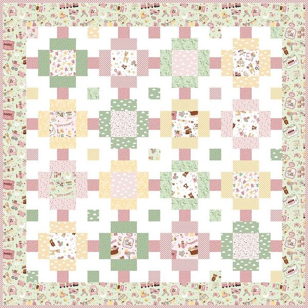Amanda Niederhauser Baby Love Quilt Pattern | Riley Blake Designs