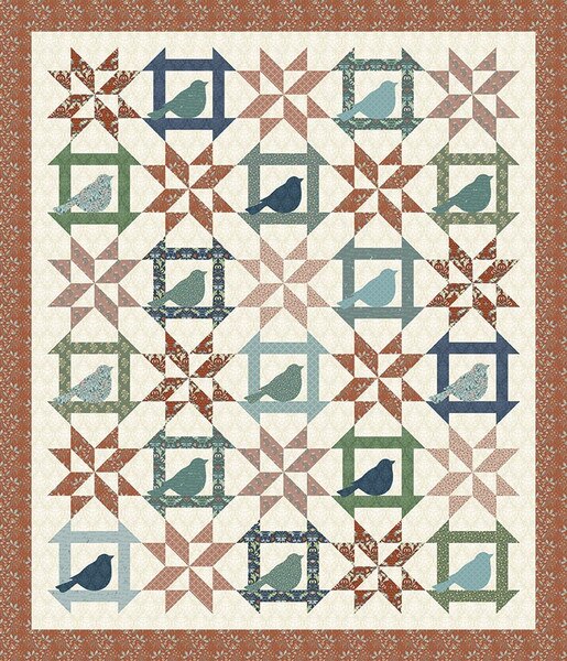 Amanda Niederhauser Bluebird Quilt Pattern | Riley Blake Designs