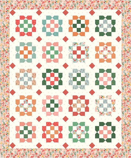 Amanda Niederhauser Wildflowers Quilt Pattern | Riley Blake Designs