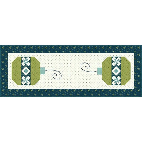 Sandy Gervais Balls of Jolly Runner Pattern | Riley Blake Designs