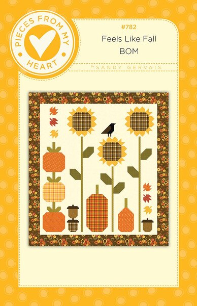 Sandy Gervais Feels Like Fall Quilt Pattern | Riley Blake Designs