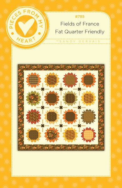 Sandy Gervais Fields of France Quilt Pattern | Riley Blake Designs