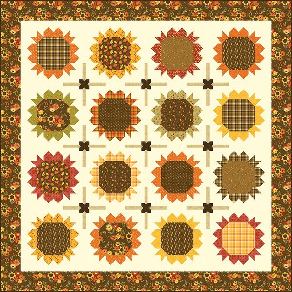 Sandy Gervais Fields of France Quilt Pattern | Riley Blake Designs