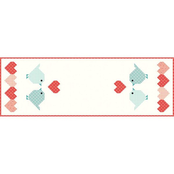 Sandy Gervais Heart to Heart Runner Pattern | Riley Blake Designs