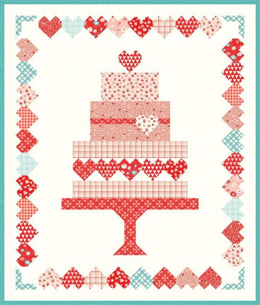 Sandy Gervais For the Love of Cake Quilt Pattern | Riley Blake Designs