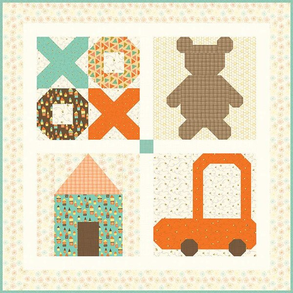 Sandy Gervais Toy Box Quilt Pattern | Riley Blake Designs