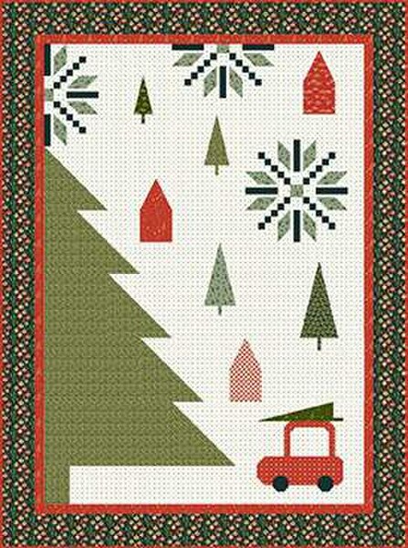 Sandy Gervais Tree Shopp'n Quilt Pattern | Riley Blake Designs
