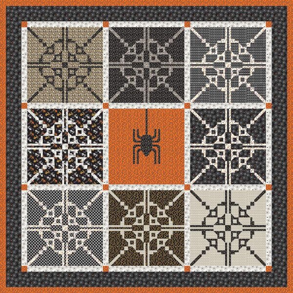 Sandy Gervais Witch's Lace Quilt Pattern | Riley Blake Designs