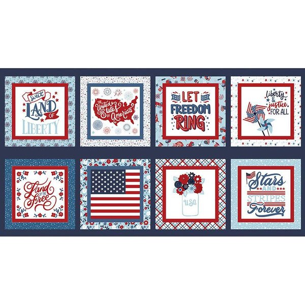 Stars and Stripes Forever Panel | Riley Blake Designs