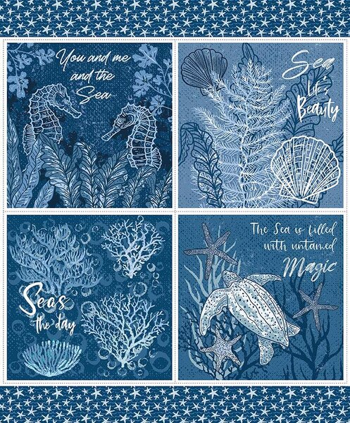 Ocean Oasis Seas the Day Panel | Riley Blake Designs