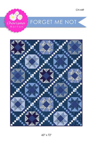Charisma Horton Forget Me Not Quilt Pattern | Riley Blake Designs
