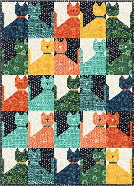 Charisma Horton Meow Quilt Pattern | Riley Blake Designs