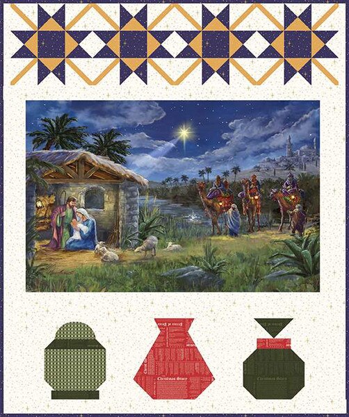 Charisma Horton Nativity Quilt Pattern | Riley Blake Designs