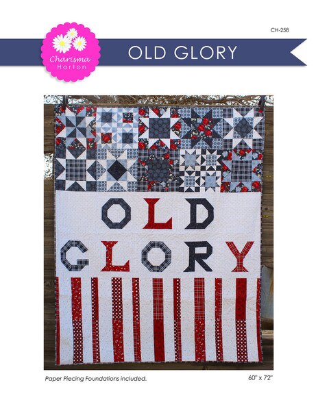 Charisma Horton Old Glory Quilt Pattern | Riley Blake Designs