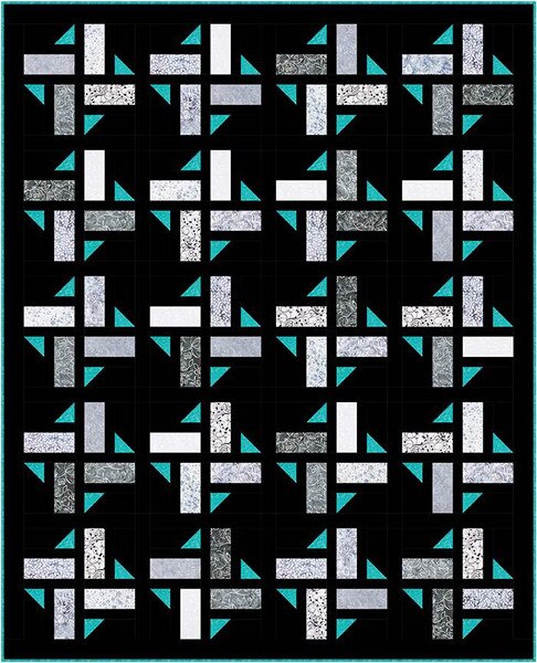 A Bright Corner Division Quilt Pattern | Riley Blake Designs