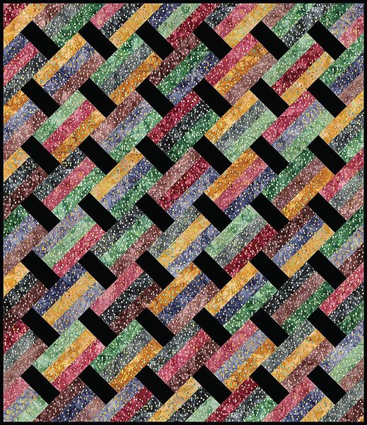 A Bright Corner Fast Track Quilt Pattern | Riley Blake Designs