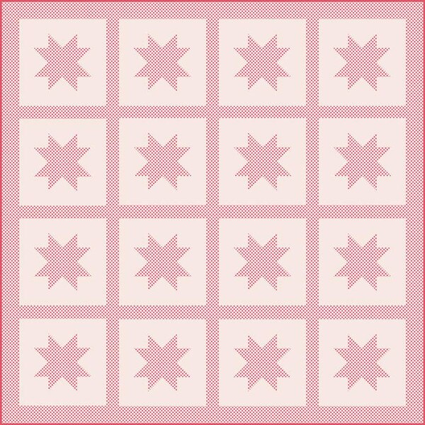 Fran Gulick Joyful Stars Quilt Pattern | Riley Blake Designs