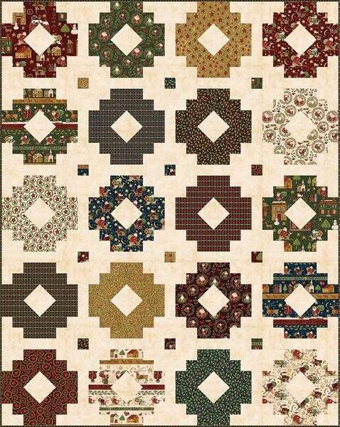 Fran Gulick Solstice Lights Quilt Pattern | Riley Blake Designs