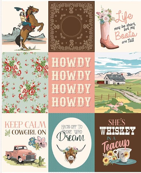 Cowgirl Panel | Riley Blake Designs
