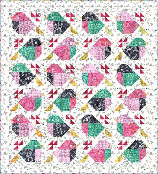 Pen + Paper Patterns Sparrows Quilt Pattern | Riley Blake Designs