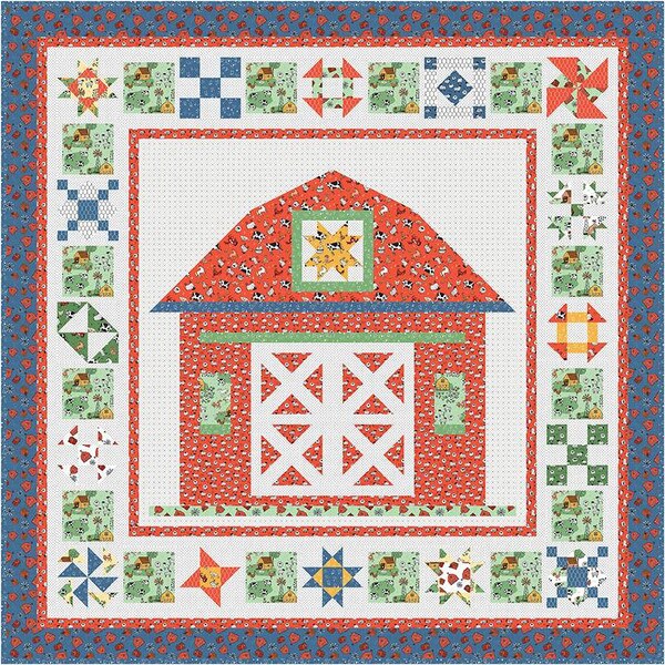 Jennifer Long Barn Quilts Quilt Pattern | Riley Blake Designs