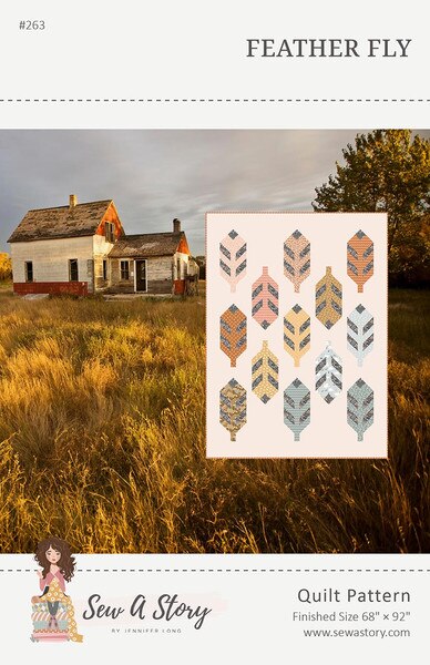 Jennifer Long Feather Fly Quilt Pattern | Riley Blake Designs