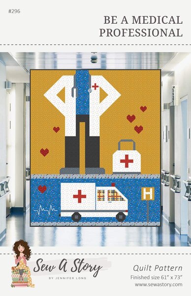 Jennifer Long Be a Medical Professional Quilt Pattern | Riley Blake Designs