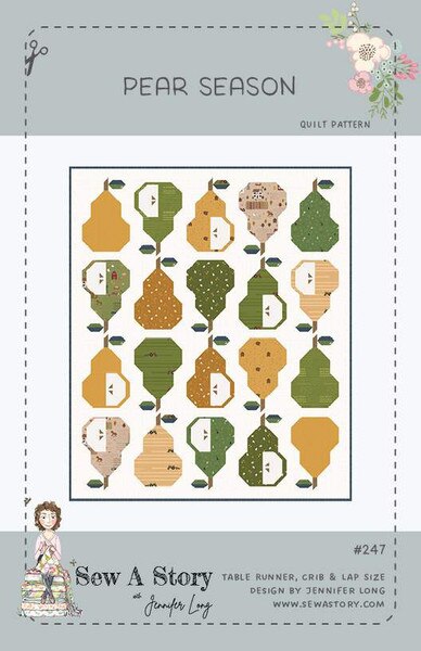 Jennifer Long Pear Season Quilt Pattern | Riley Blake Designs