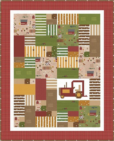 Jennifer Long Quilted Fields Quilt Pattern | Riley Blake Designs