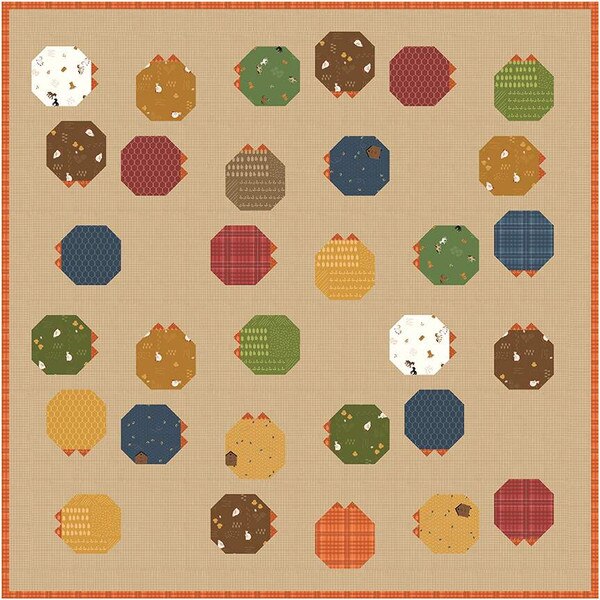 Jennifer Long Scattered Chicks Quilt Pattern | Riley Blake Designs