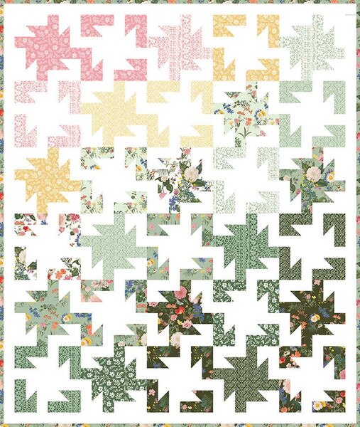 Jennifer Long Water Lily Quilt Pattern | Riley Blake Designs