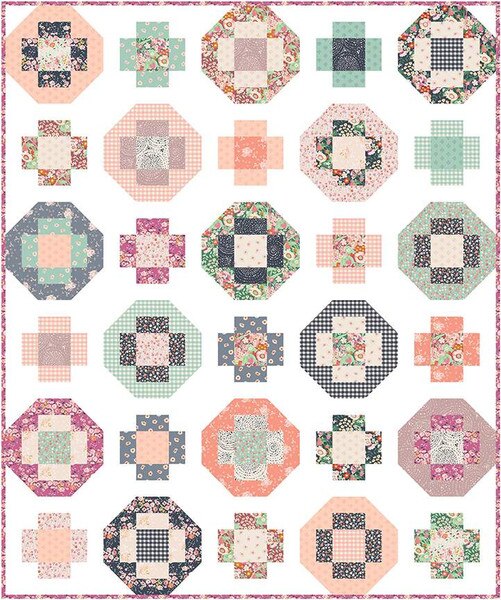 Minki Kim Across the Way Quilt Pattern | Riley Blake Designs
