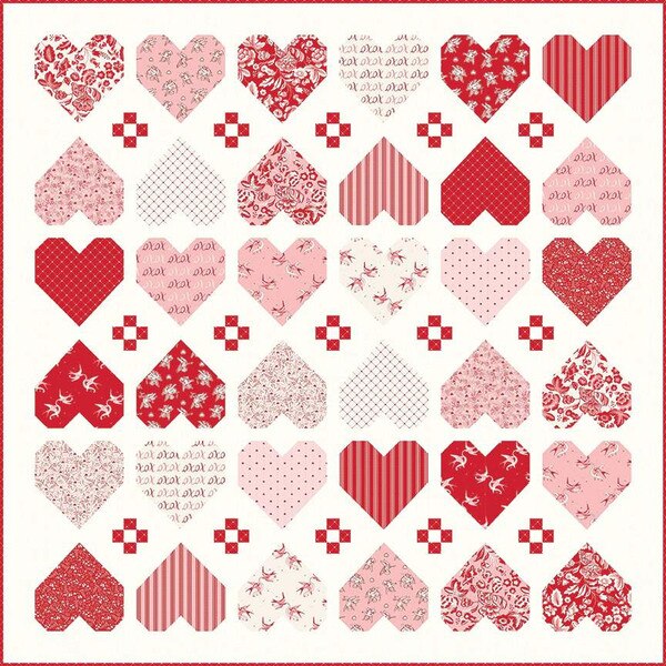 Wendy Sheppard Heartwarming Quilt Pattern | Riley Blake Designs