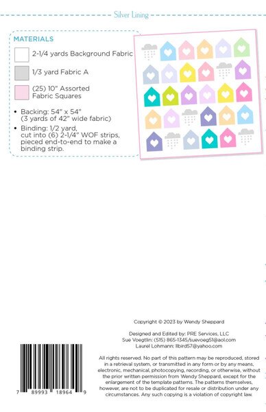 Wendy Sheppard Silver Lining Quilt Pattern | Riley Blake Designs