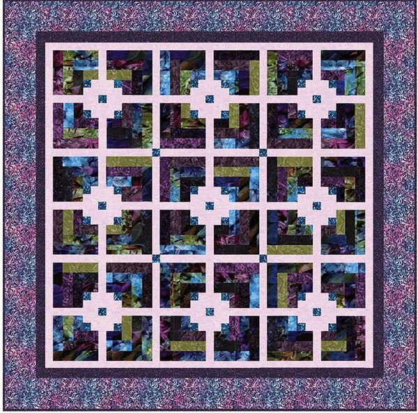 Cozy Quilt Designs Four Square Quilt Pattern | Riley Blake Designs