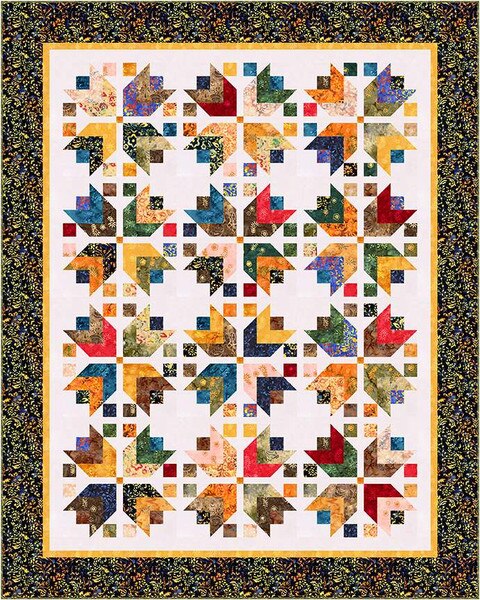 Cozy Quilt Designs Harvest Quilt Pattern | Riley Blake Designs