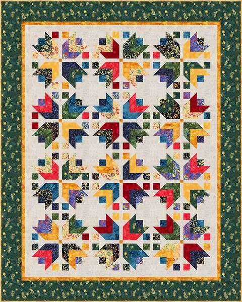 Cozy Quilt Designs Harvest Quilt Pattern | Riley Blake Designs