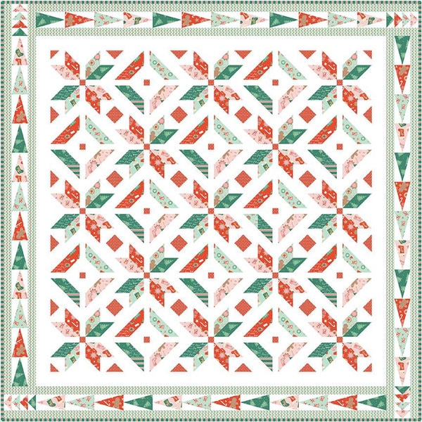 Snowball Quilt Company Nordic Snow Quilt Pattern | Riley Blake Designs