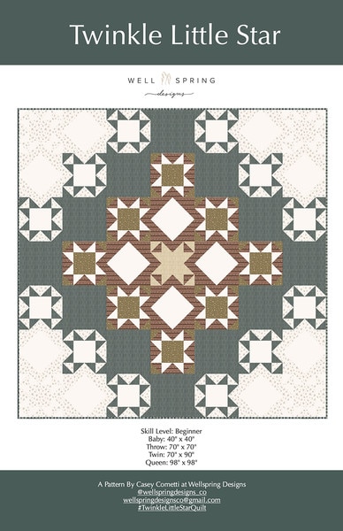Casey Cometti Twinkle Little Star Quilt Pattern | Riley Blake Designs